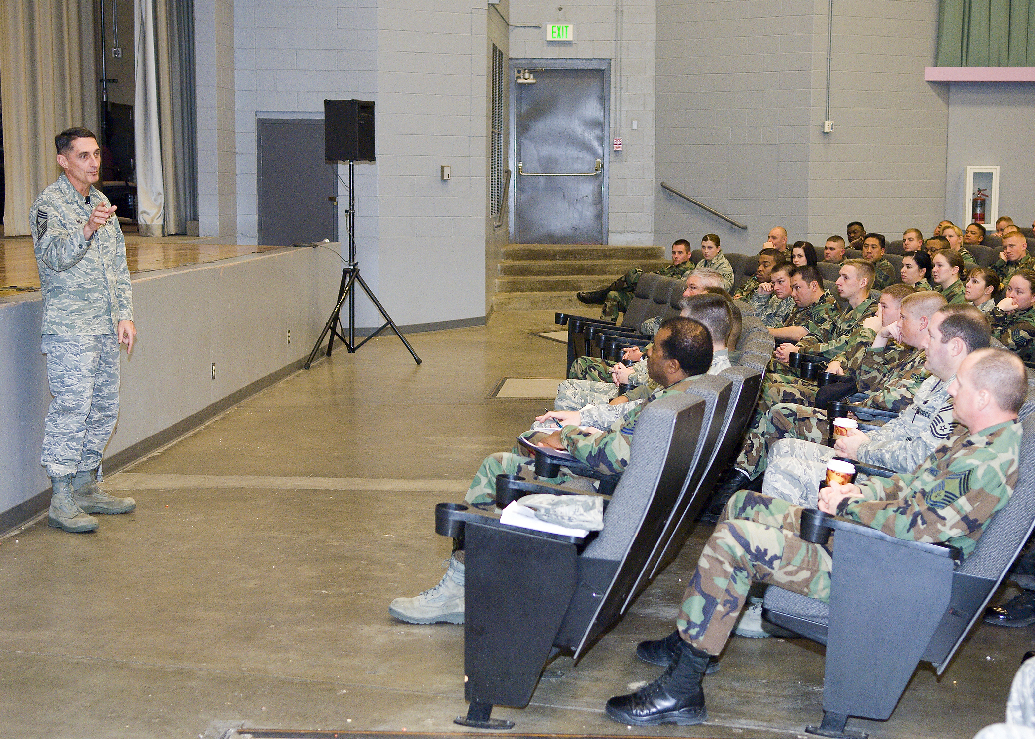 AFMC command chief praises Edwards Airmen