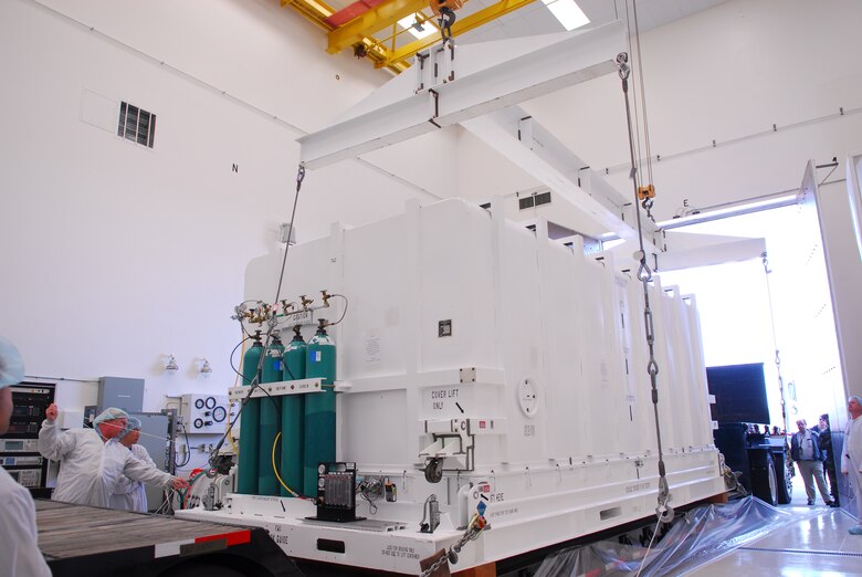 Defense satellite arrives, readied for meteorological mission ...