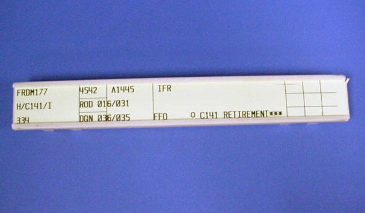 Day Air Traffic Control Tape Strip > National Museum of the United ...