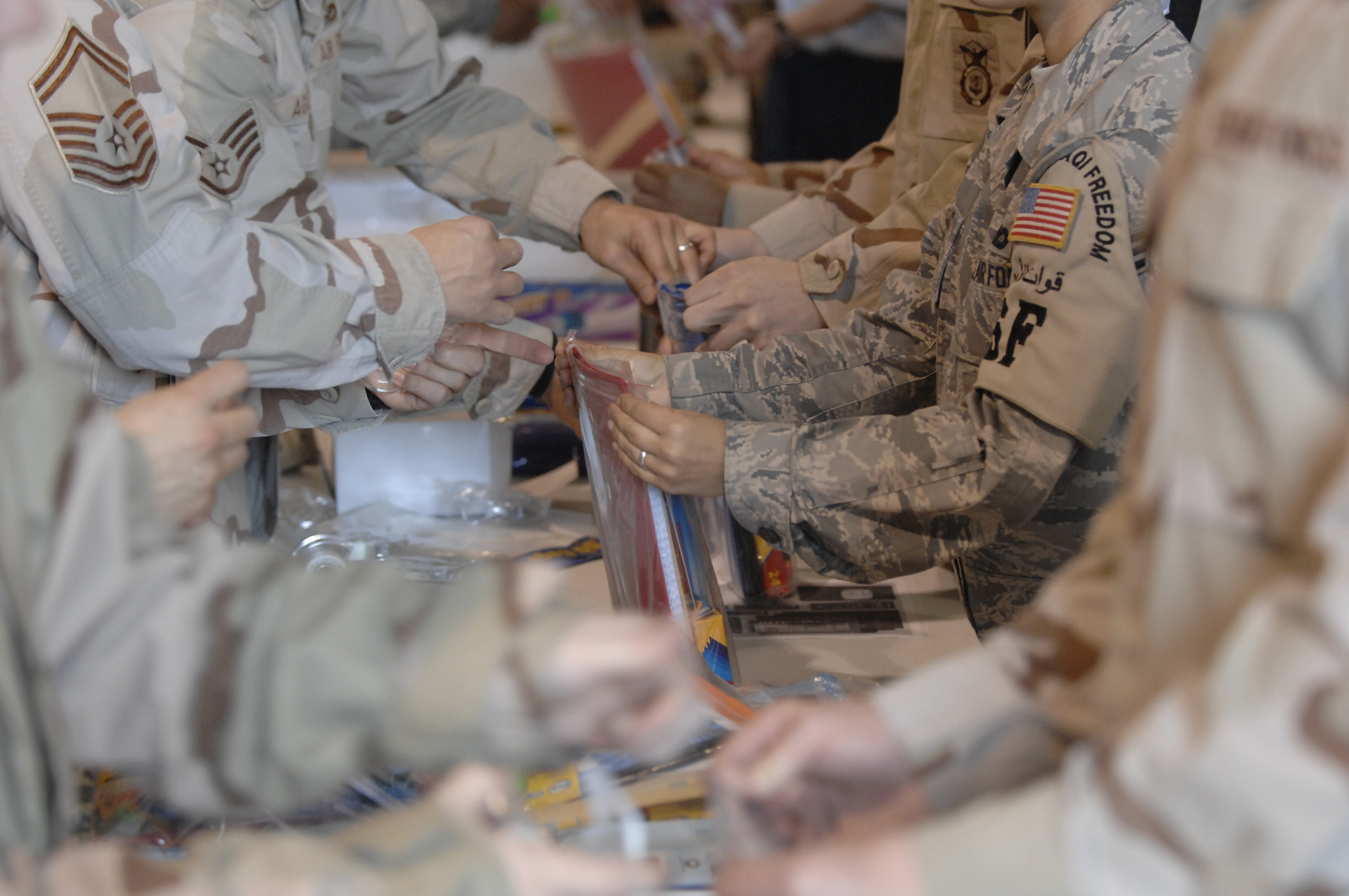 Iraqi Operation Child donations packed, ready to make Iraqi children ...