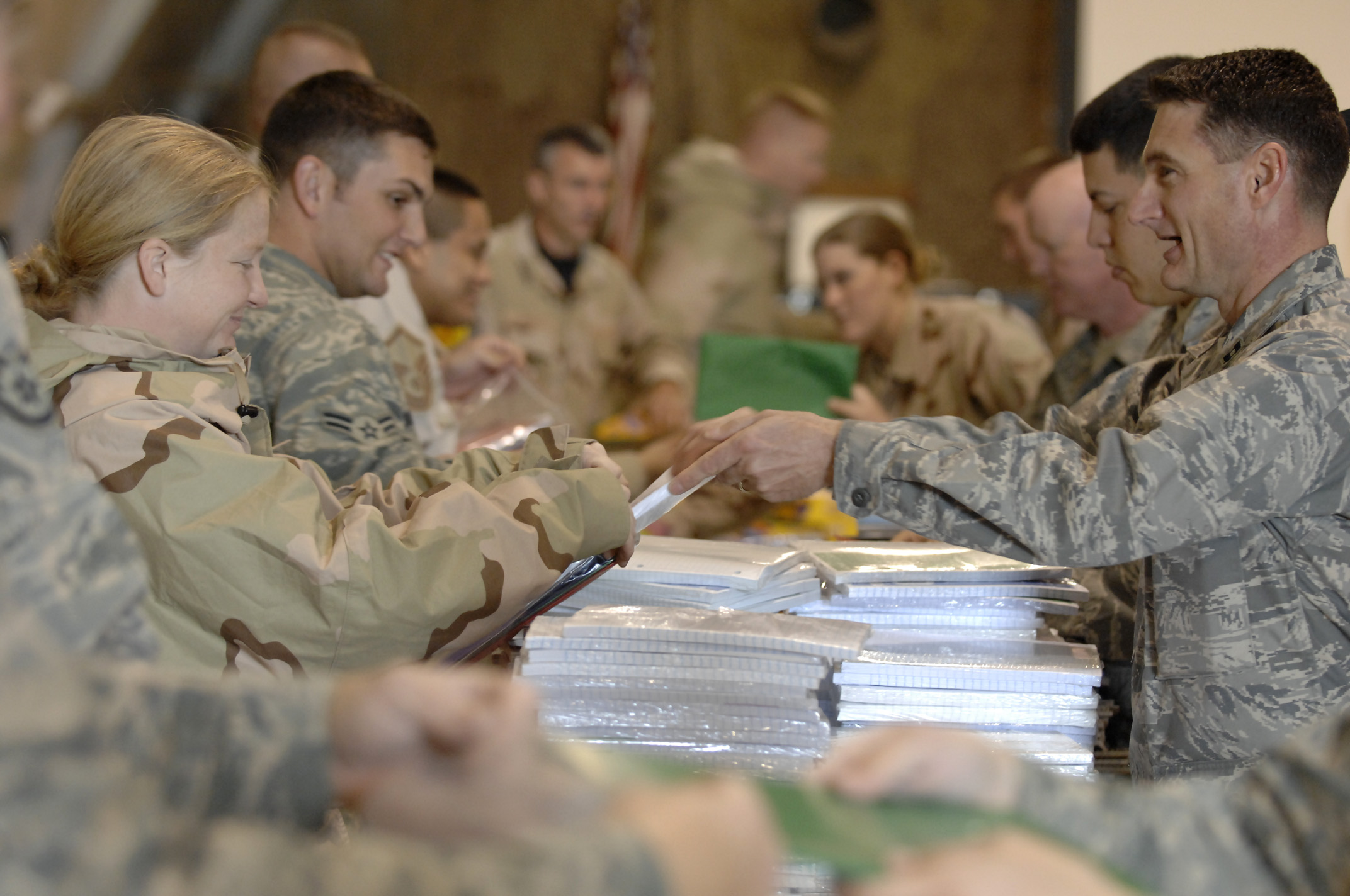 Iraqi Operation Child donations packed, ready to make Iraqi children ...
