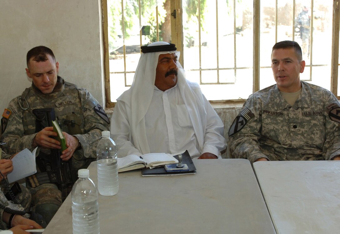 San Jose, Calif., native Army Lt. Col. Kurt Pinkerton (right ...