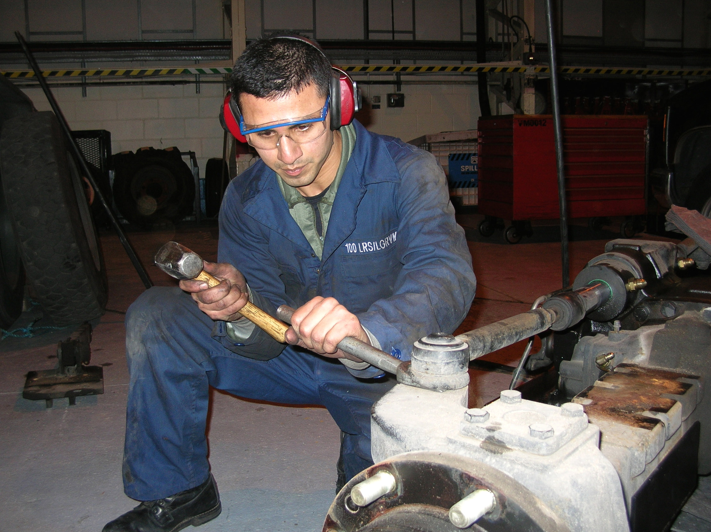 Vehicle maintenance Airmen use AFSO 21 initiatives