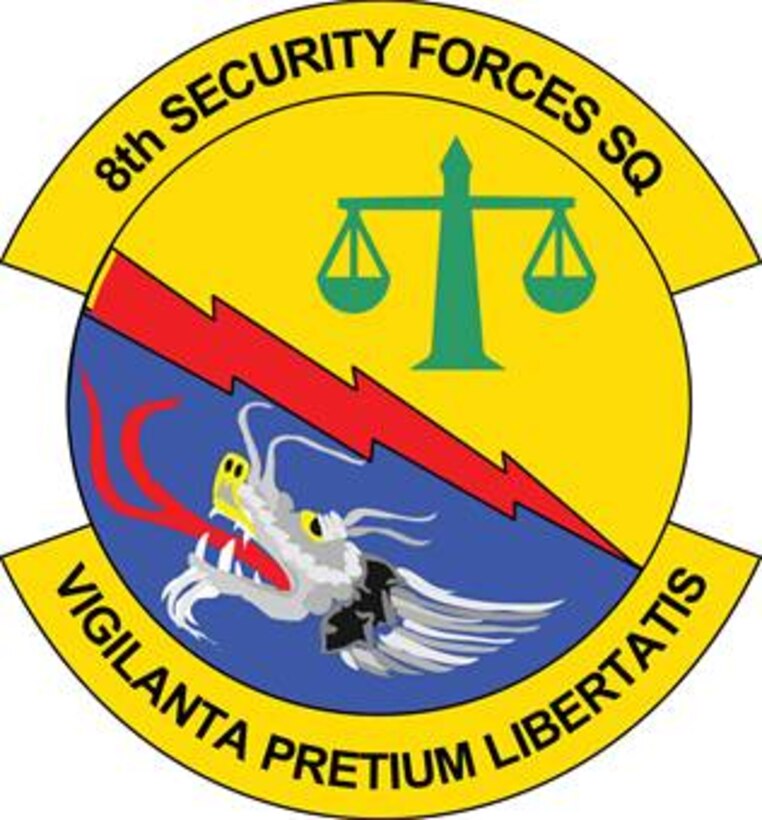 8th Security Forces Squadron.