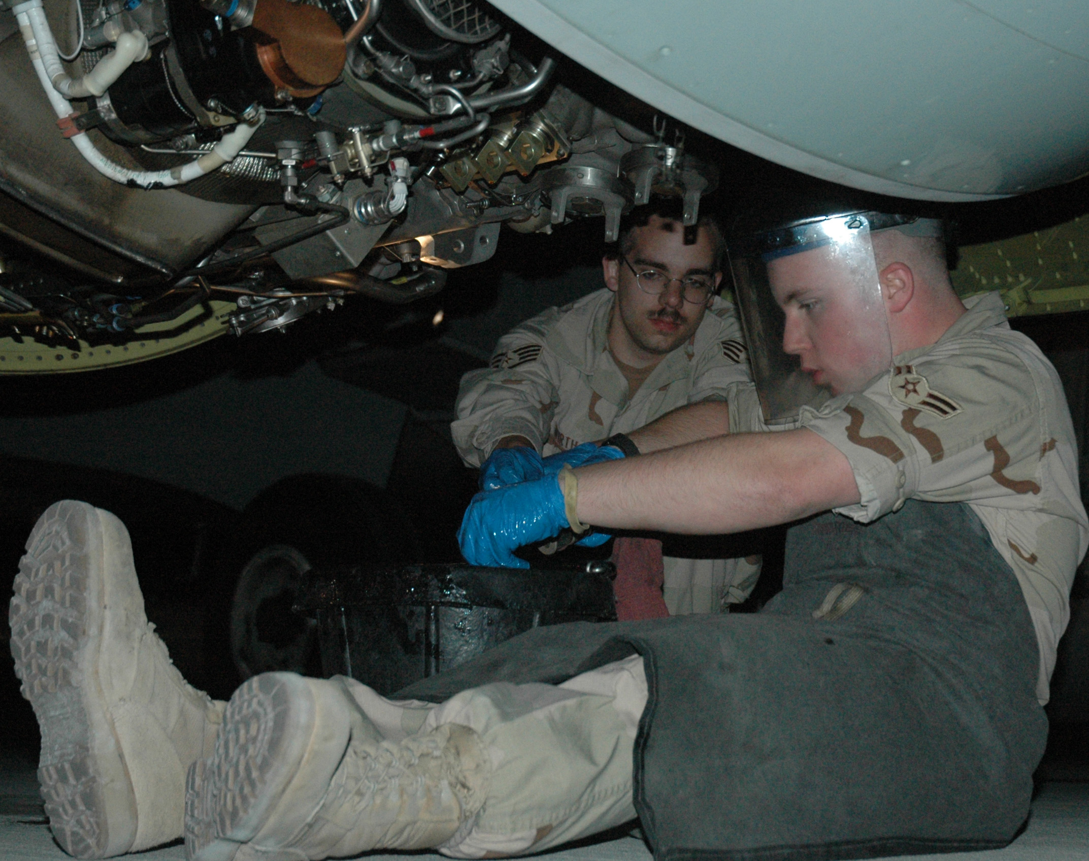 Post-flight inspection