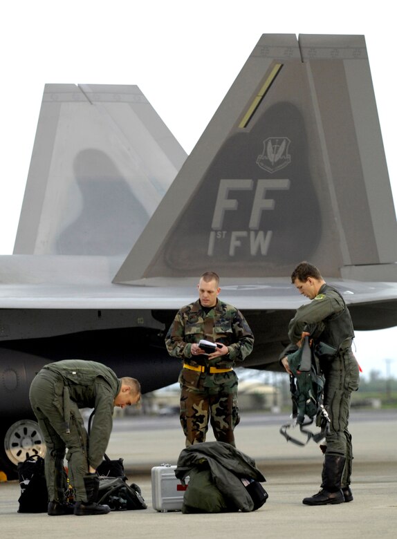 F-22 begins first overseas deployment > U.S. Air Force > Article Display