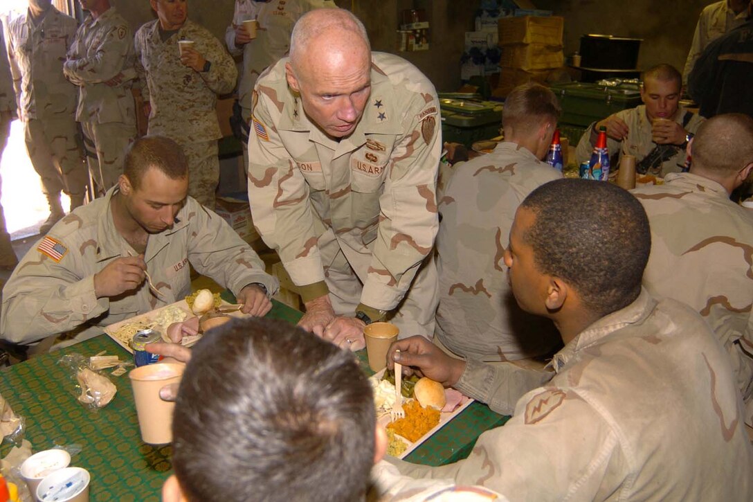 Army Maj. Gen. Eric T. Olson, commander of Combined Joint Task Force 76 ...