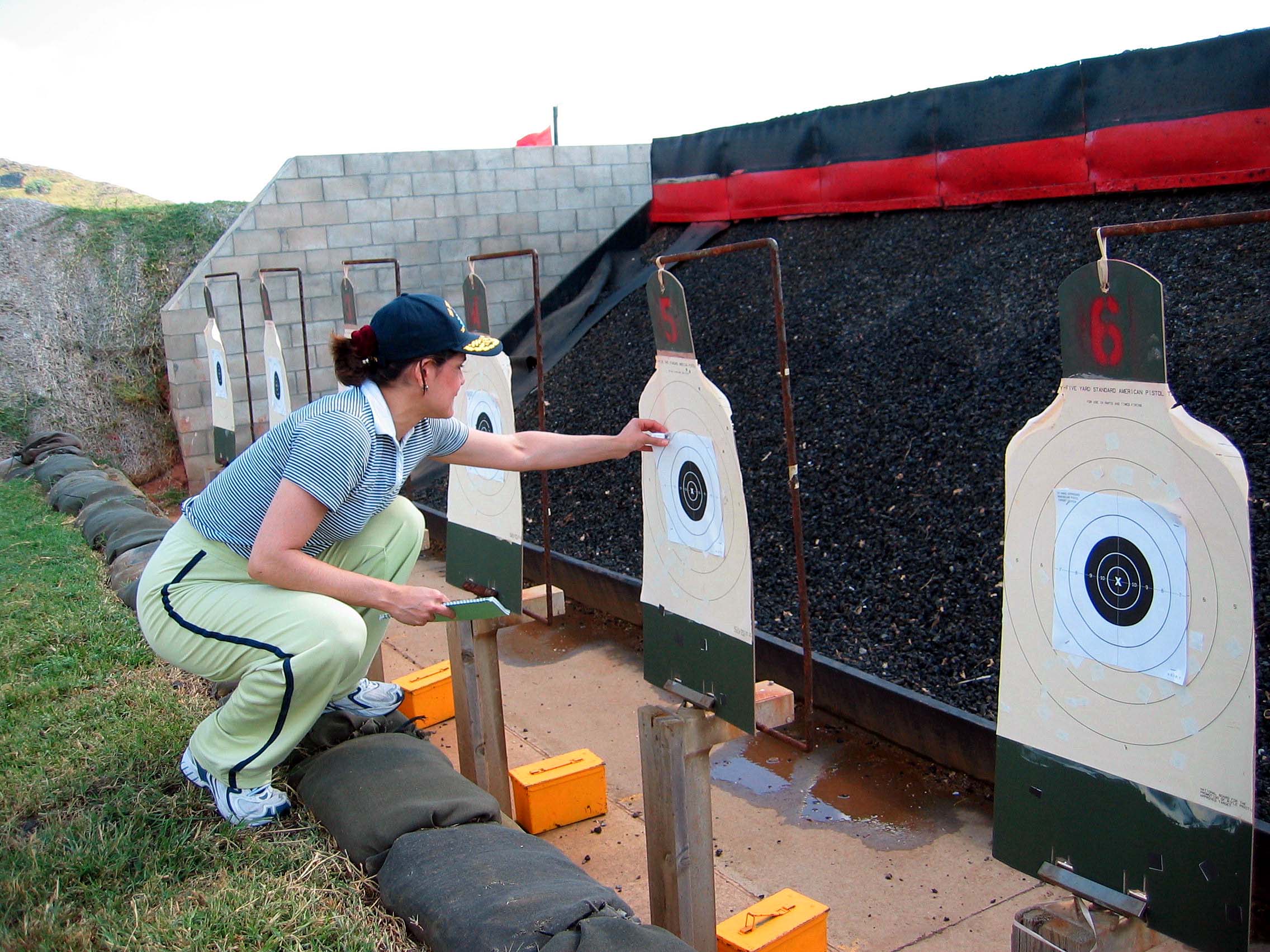 Annette Taddeo, president and CEO of LanguageSpeak in Miami, checks her ...