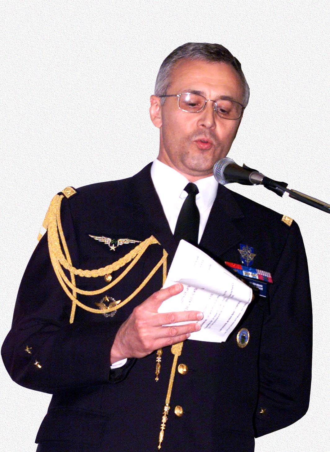 French defense attach Maj. Gen. Pascal Vinchon addressed 100 D-Day ...