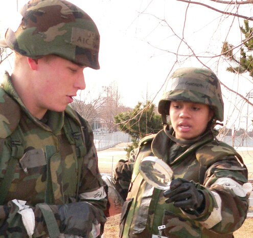 Misawa Airmen perform ORE sweep