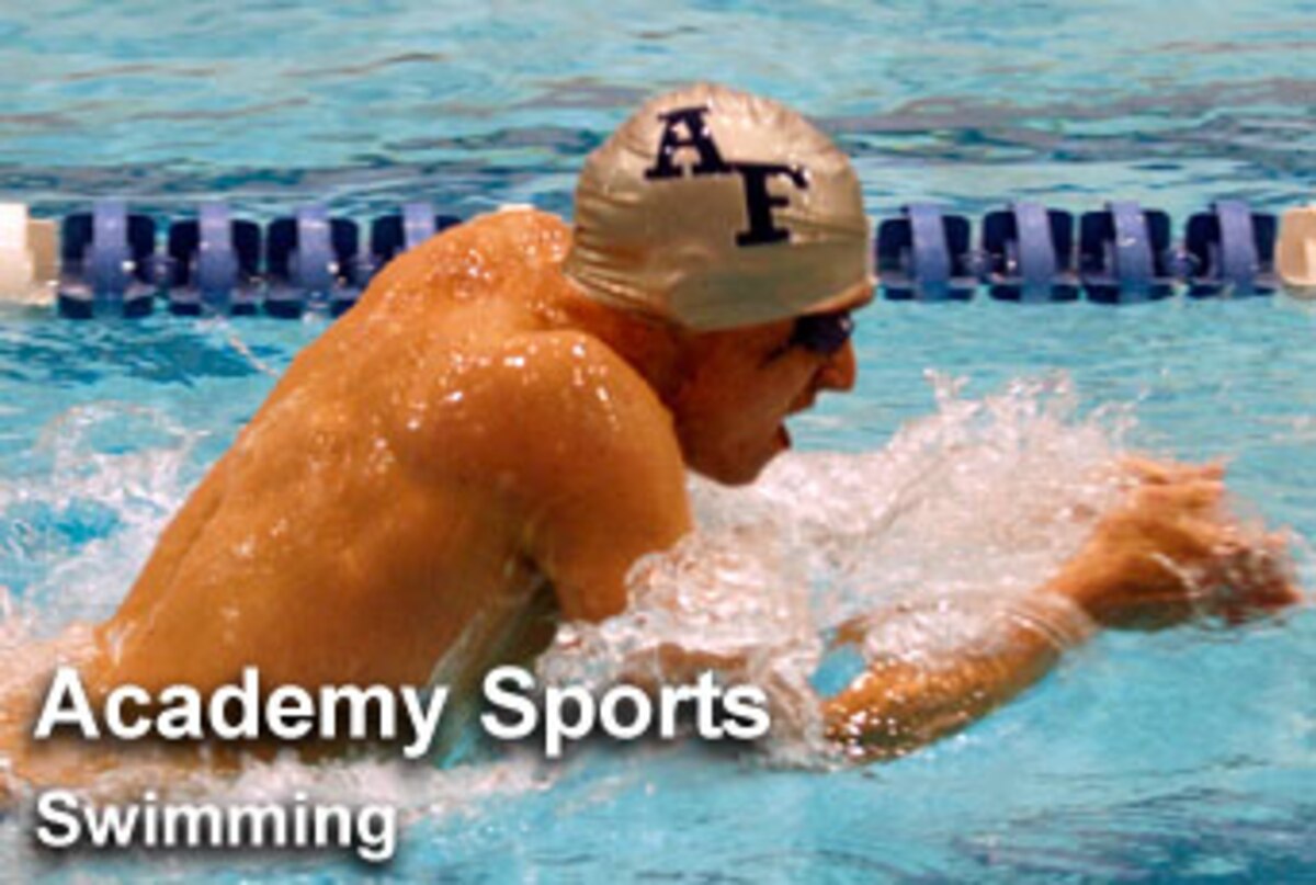 Swimming and diving: Falcons break 800 free relay record > Air Force ...