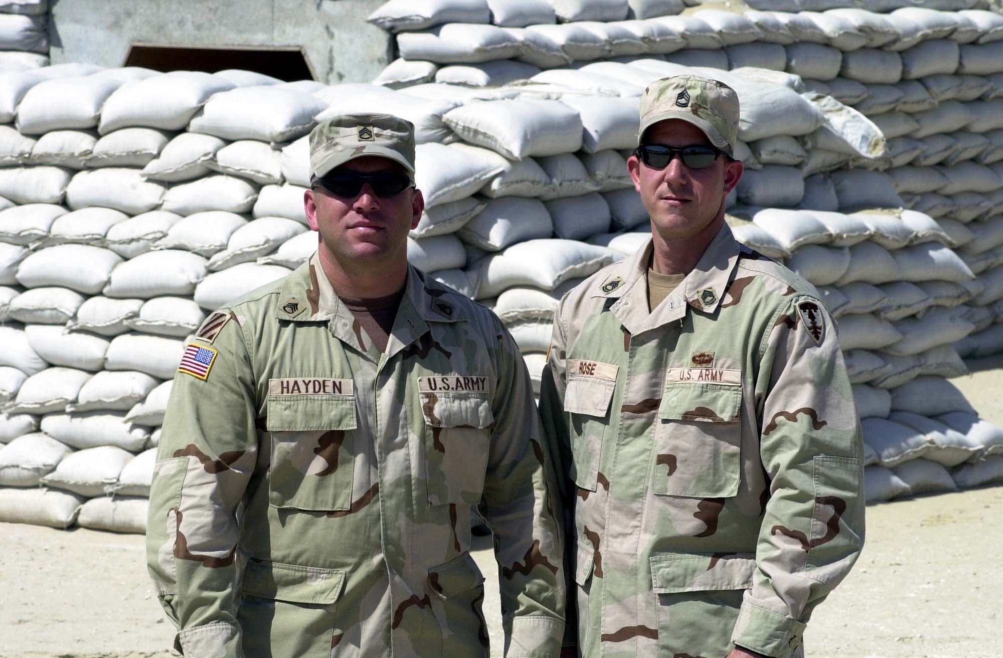Rhode Island Army National Guard Staff Sgt. Matt Hayden and Sgt. 1st ...