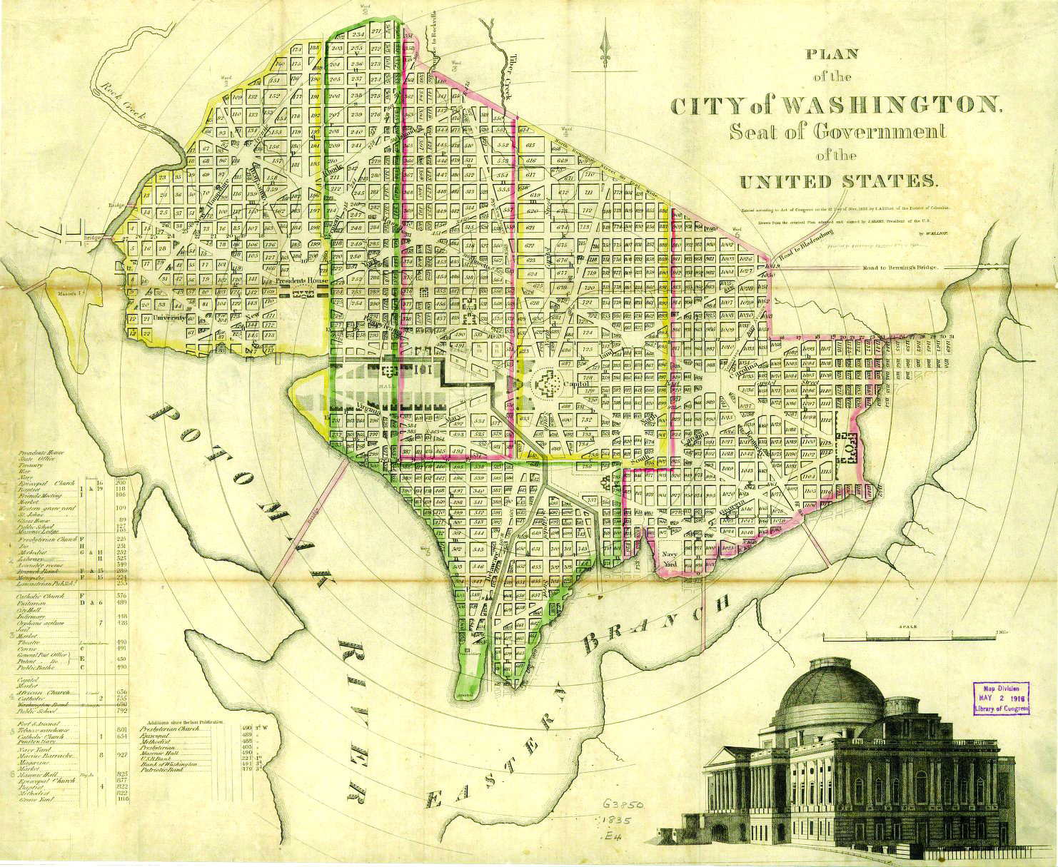 Washington D.C. circa 1800