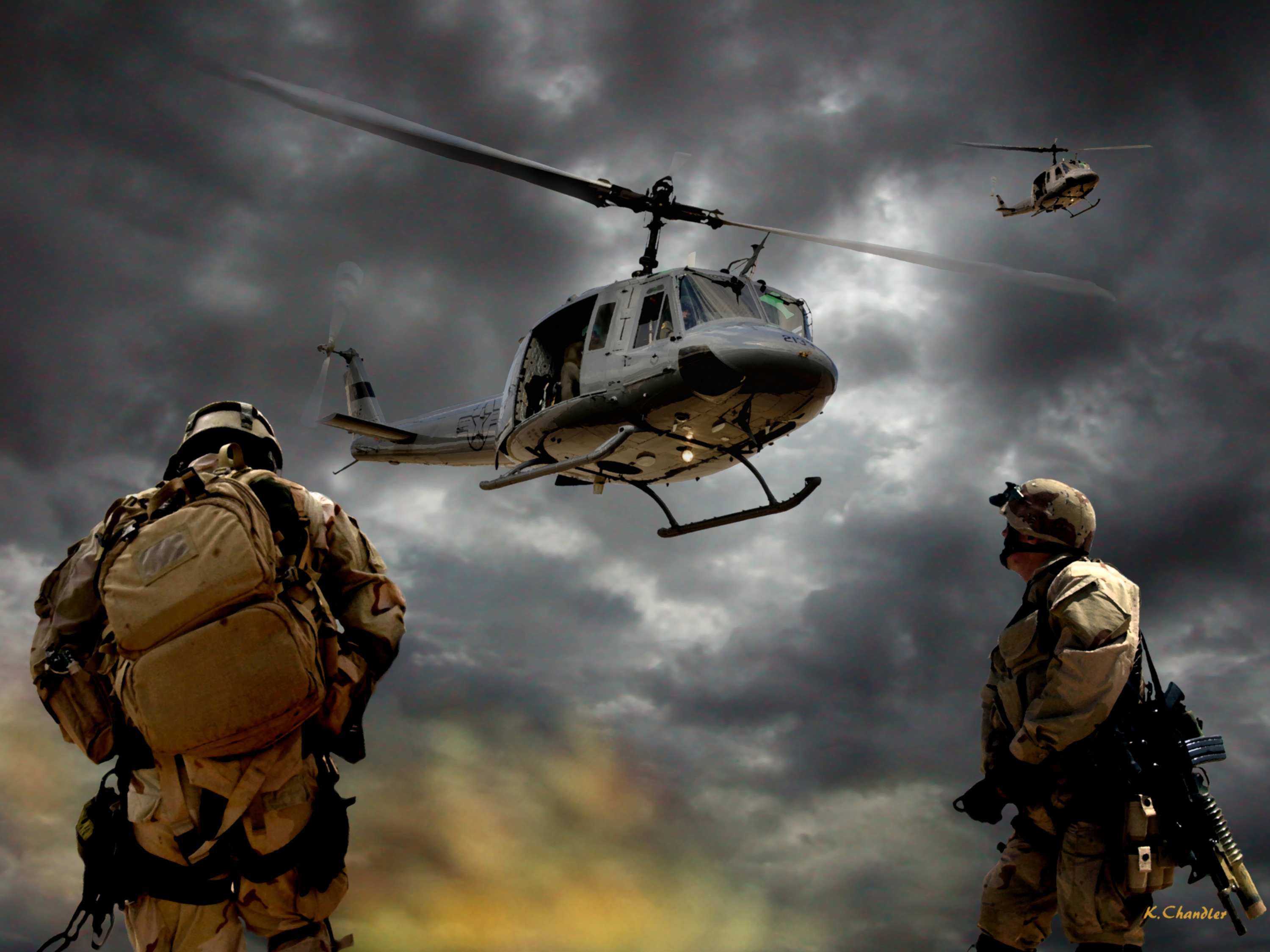 TH 1H Bell Helicopter