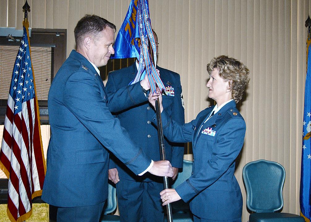 Mission support squadron command changes