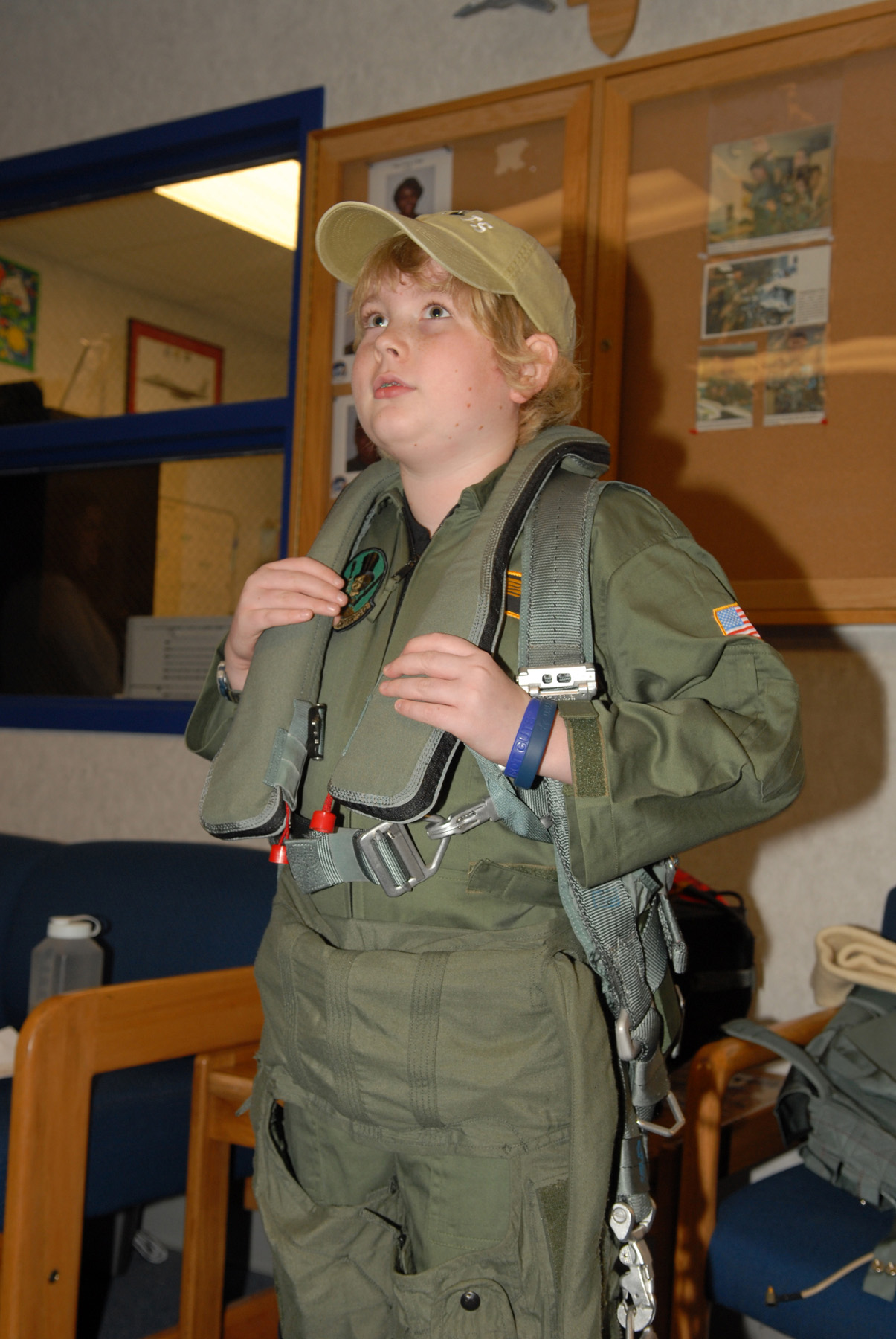 Boy becomes ace “pilot” in 95th FS program > Tyndall Air Force Base ...