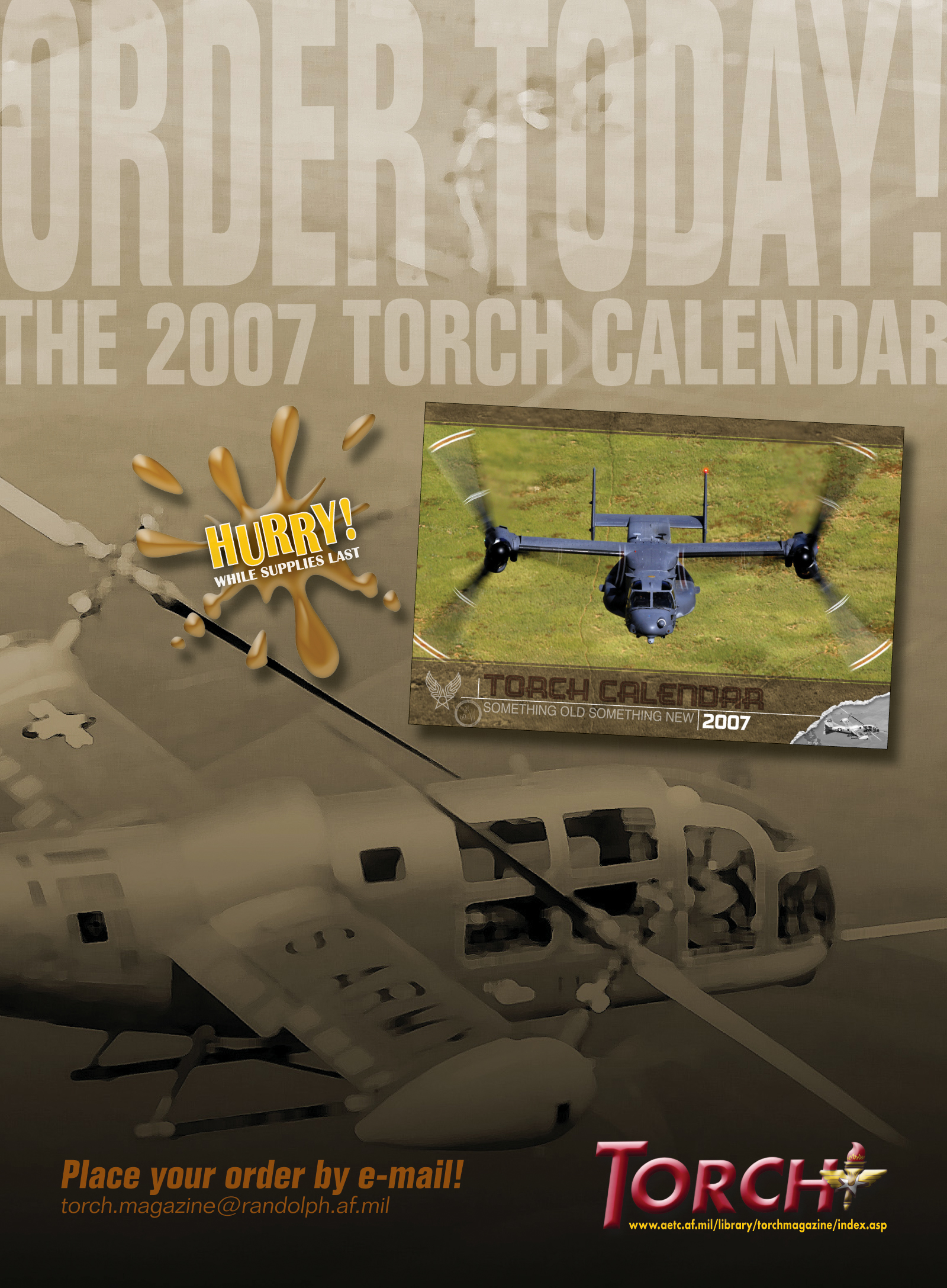 Torch Magazine Backcover - Nov-Dec 2006