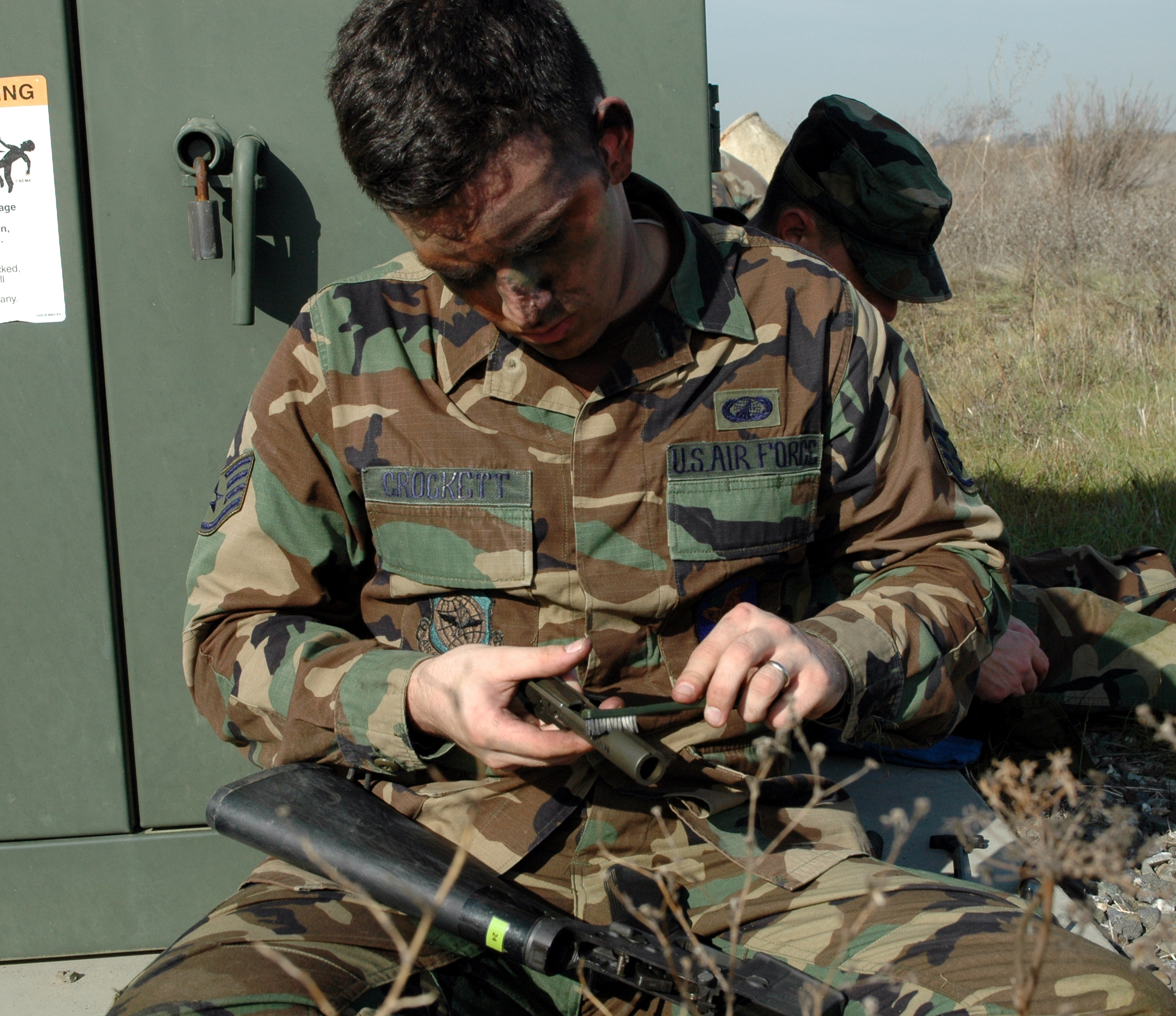 Travis begins combat skills training > Travis Air Force Base > Display