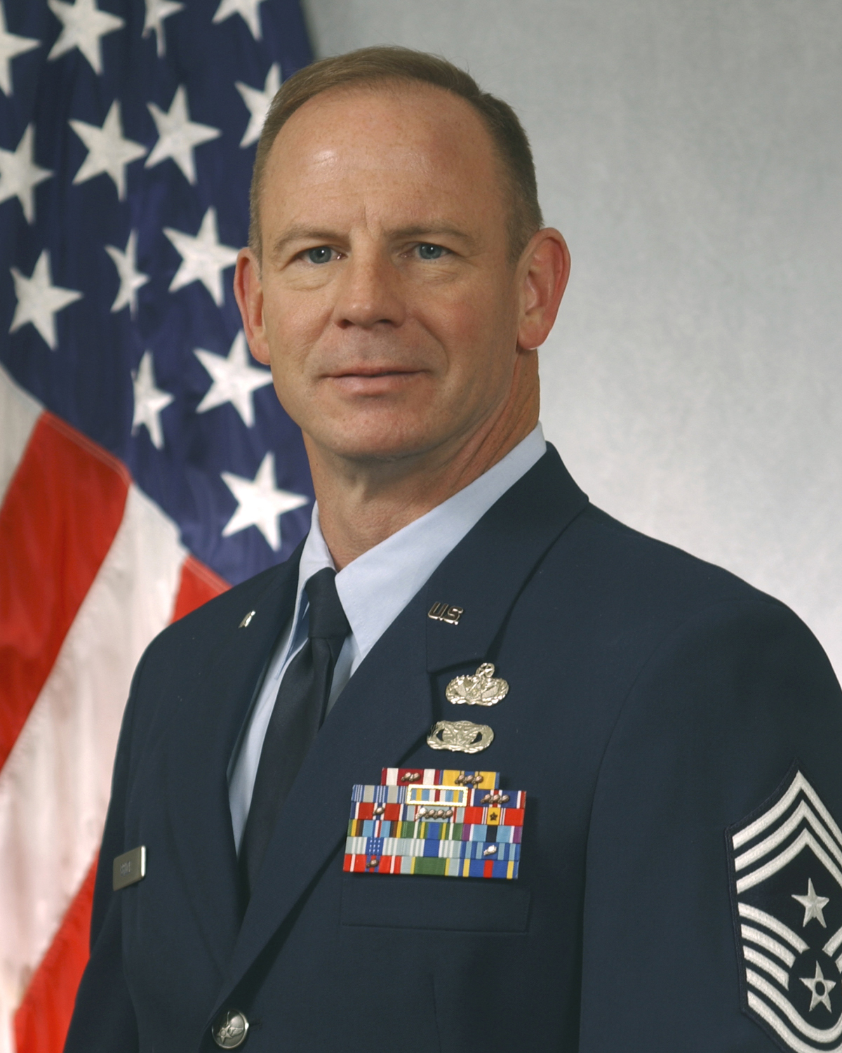 Chief Master Sgt. Tim Bruce, 47 FTW Command Chief