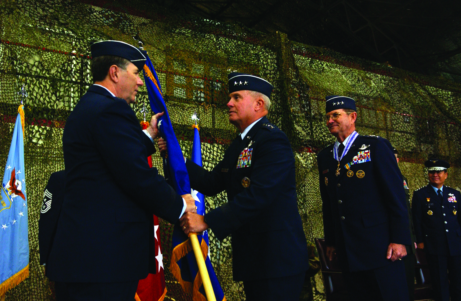 Seventh Air Force change of command