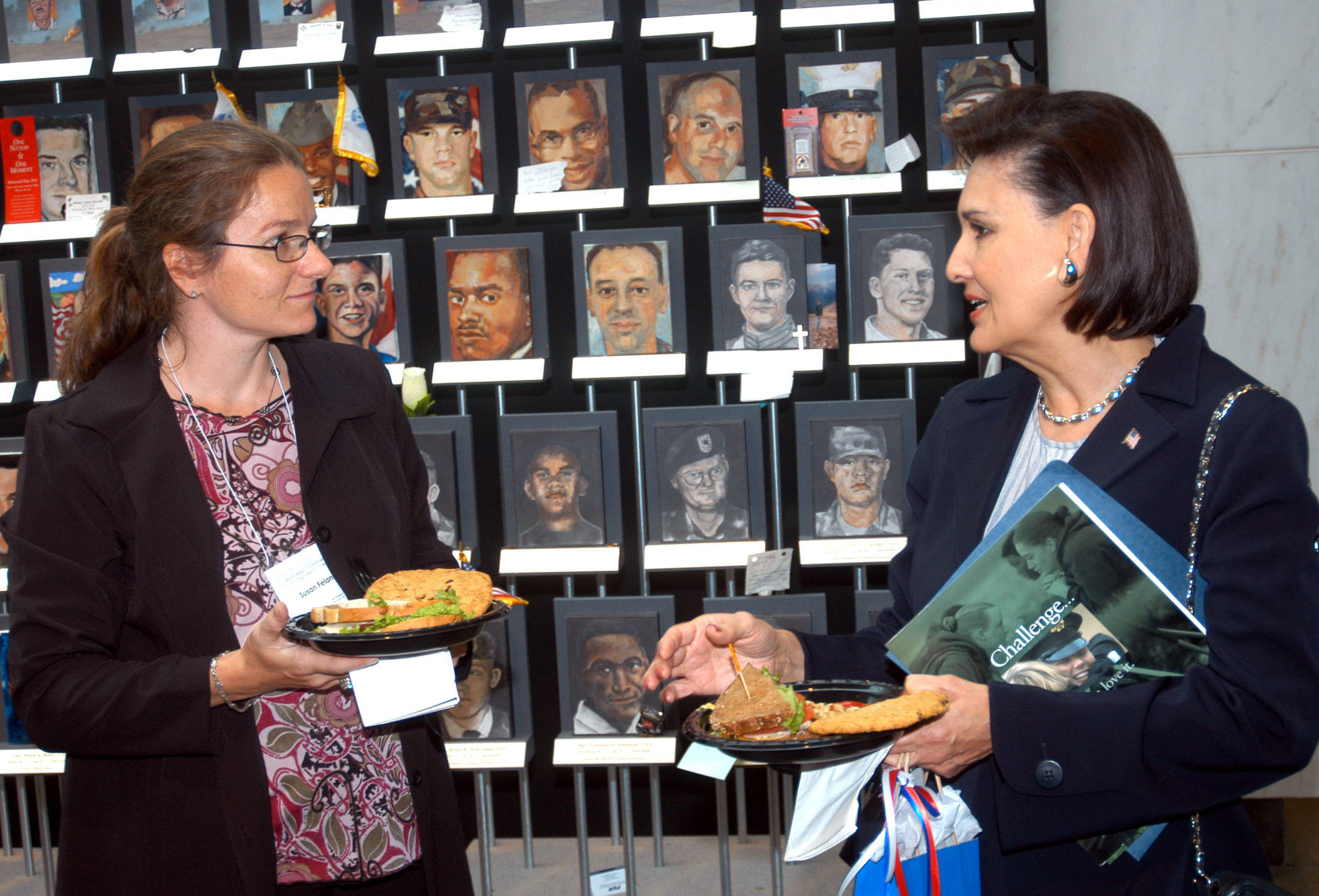 Susan Feland, founder and president of Academy Women, chats with Diane ...