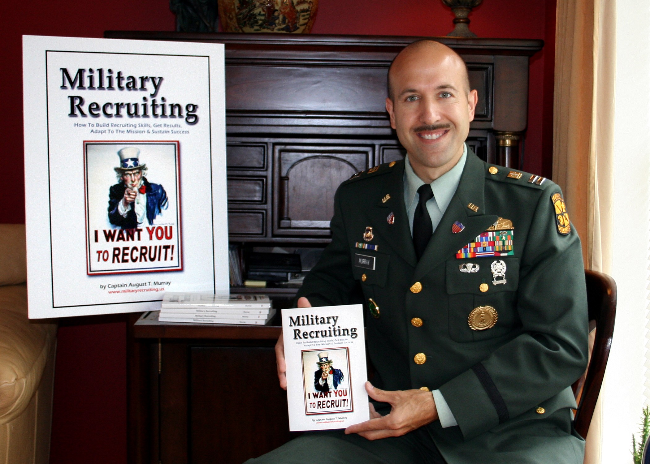 Army Capt. August Murray wrote "Military Recruiting" to help recruiters ...