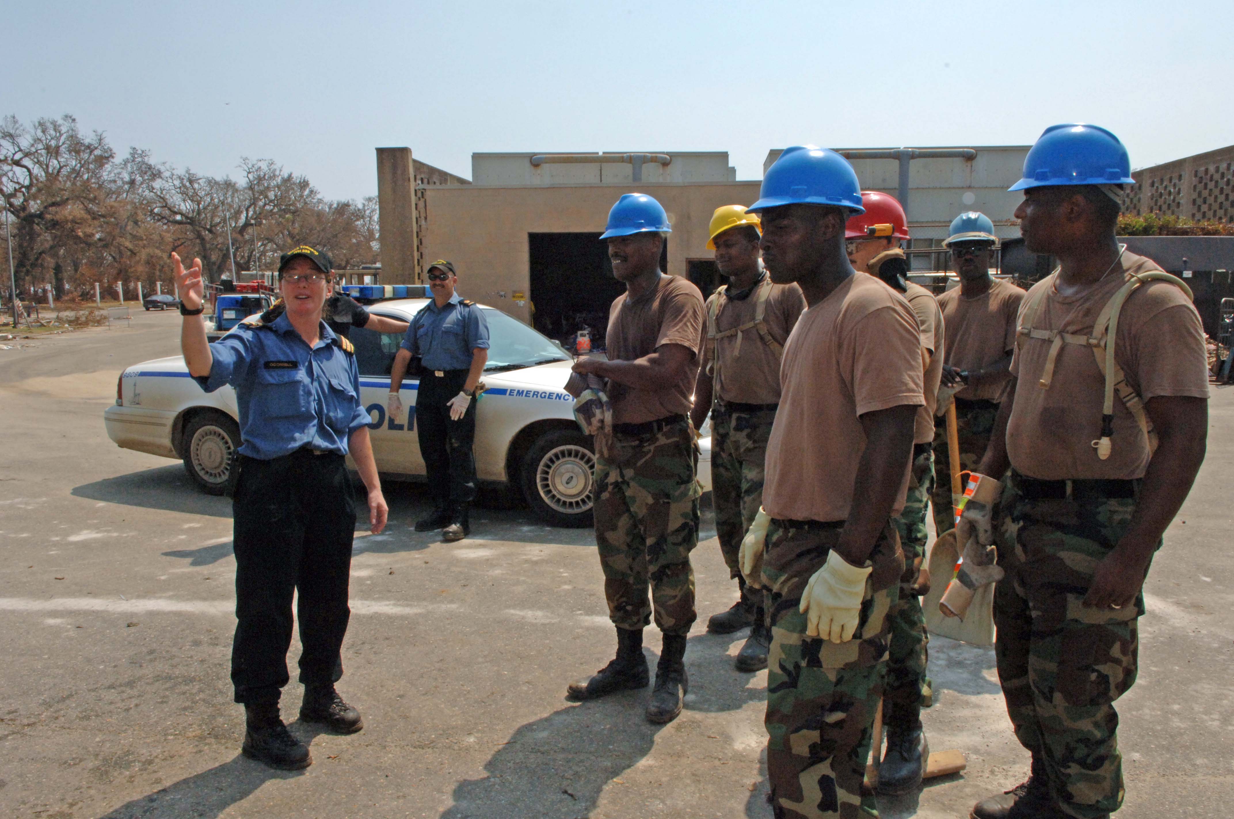 Canadian Naval Lt. Karen O'Connell of the HMCS Toronto out of Halifax ...