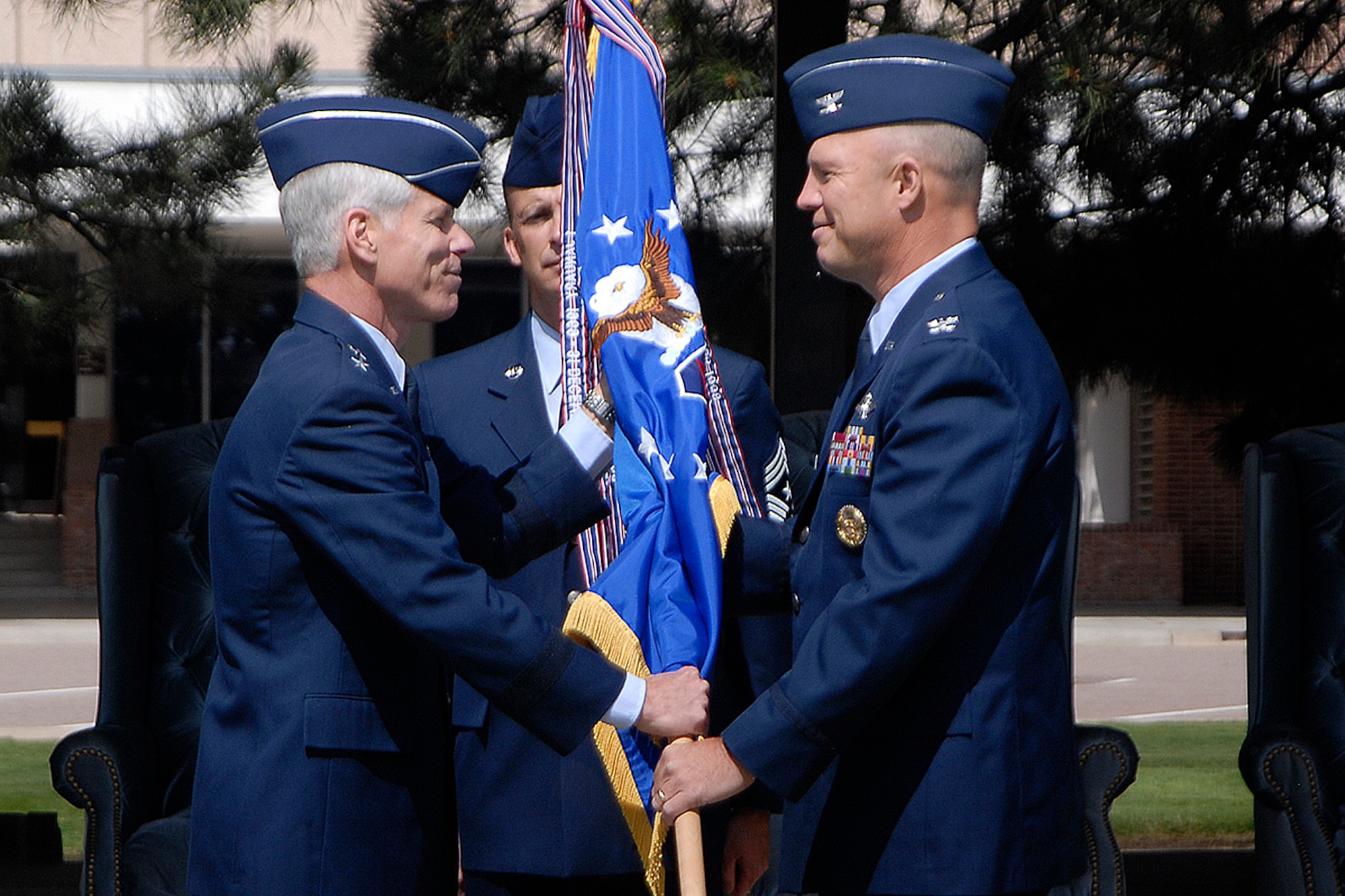 21st Space Wing marks official change of leadership > Peterson and ...