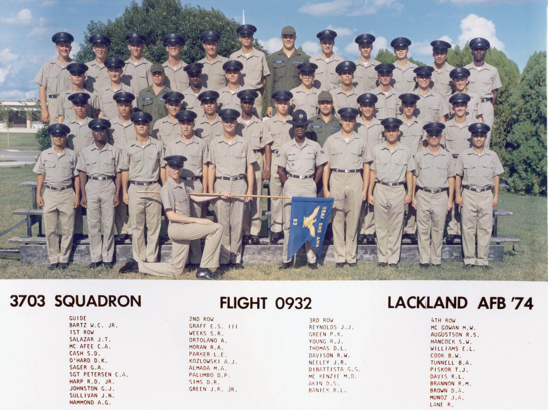 3703 Flt 932 Aug 1974