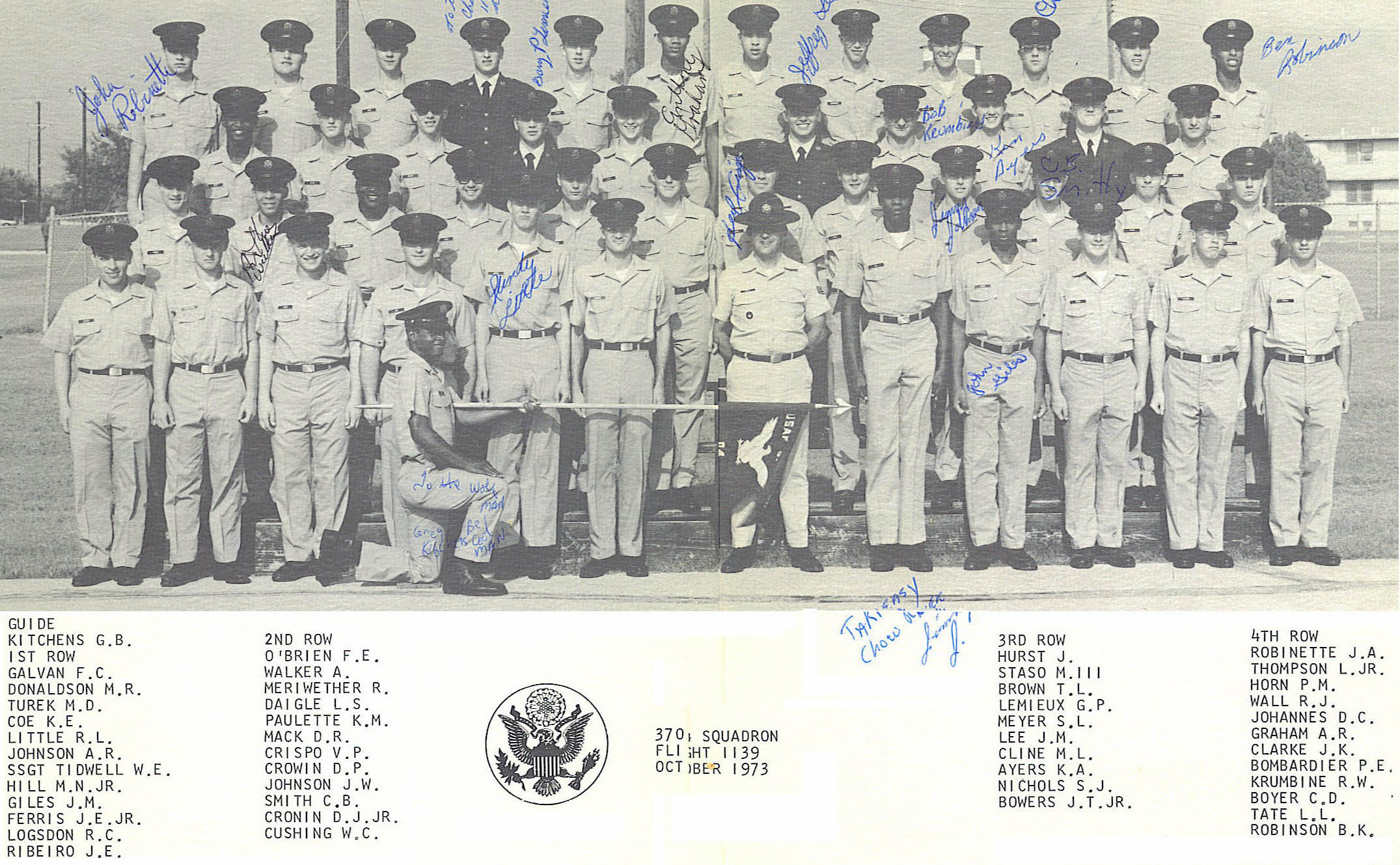 3704 Flt 1139 Oct 1973