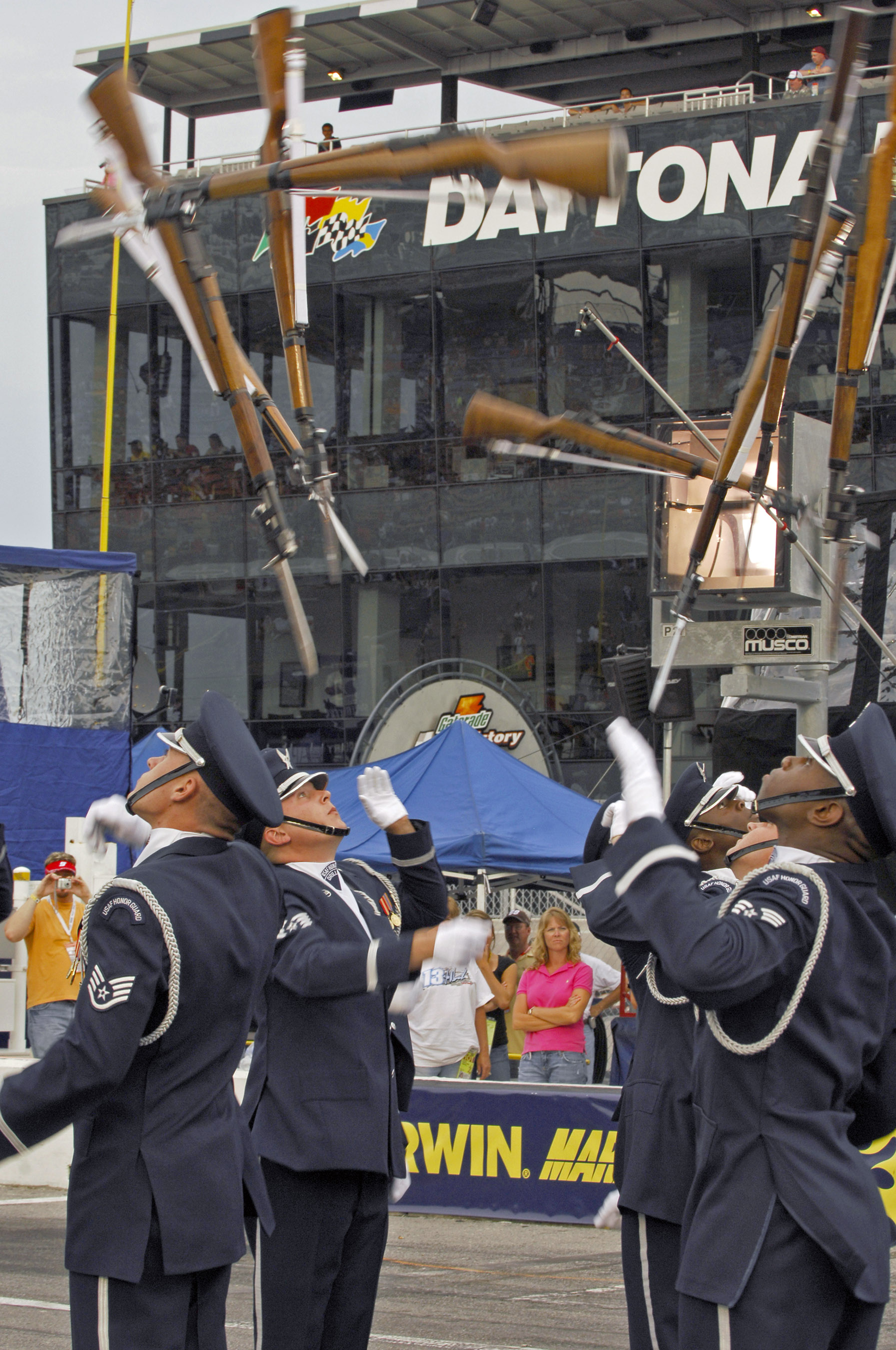 Drill Team performs at NASCAR race > Air Force > Article Display