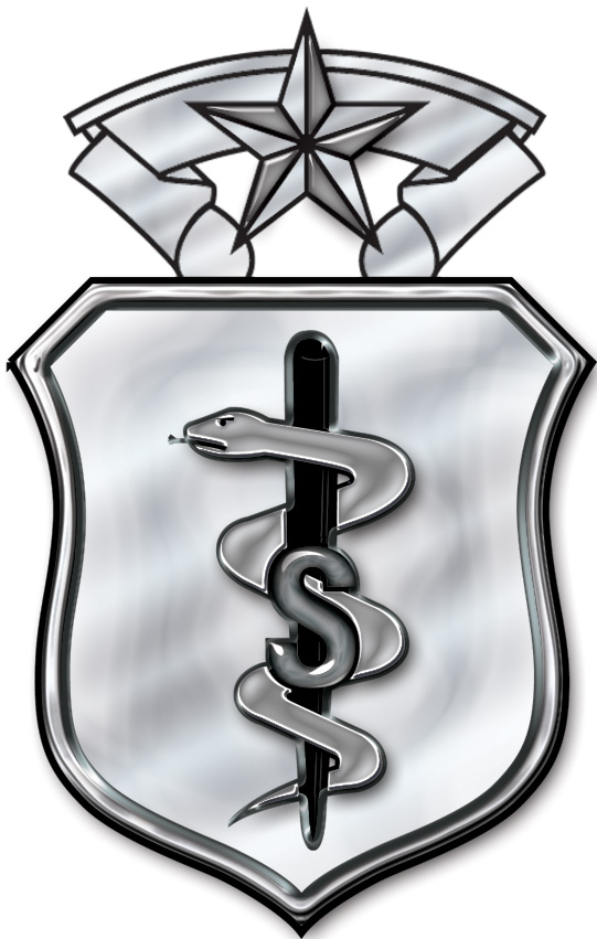 Biomedical Sciences Corps Badge-Master Level, Stylized