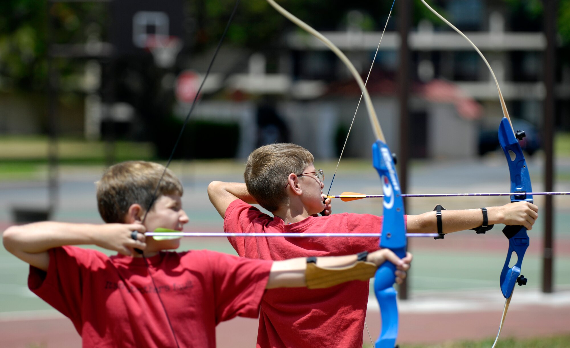 Archery lessons taught at Community Activity Center > 15th Wing ...