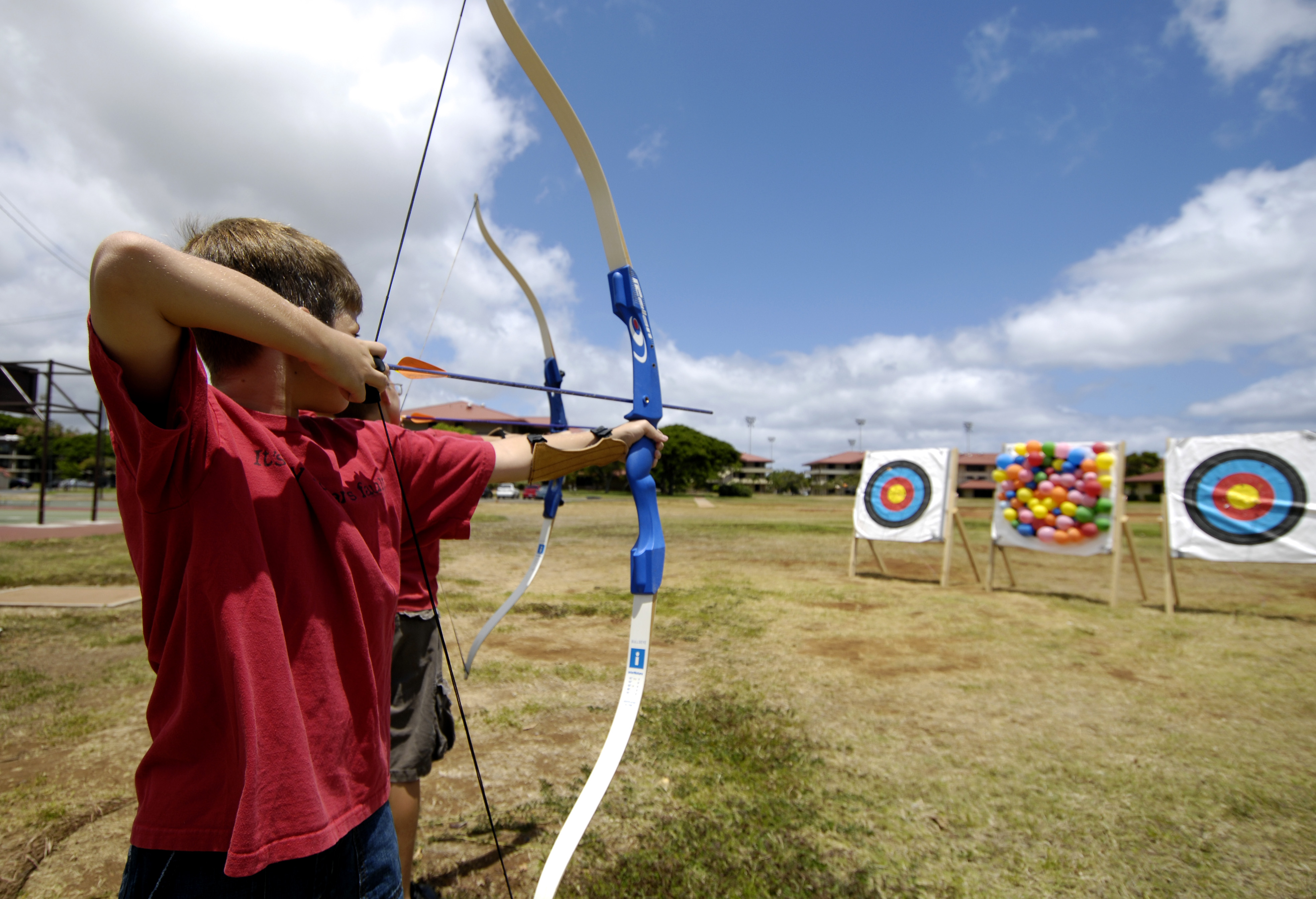 Archery lessons taught at Community Activity Center > 15th Wing ...