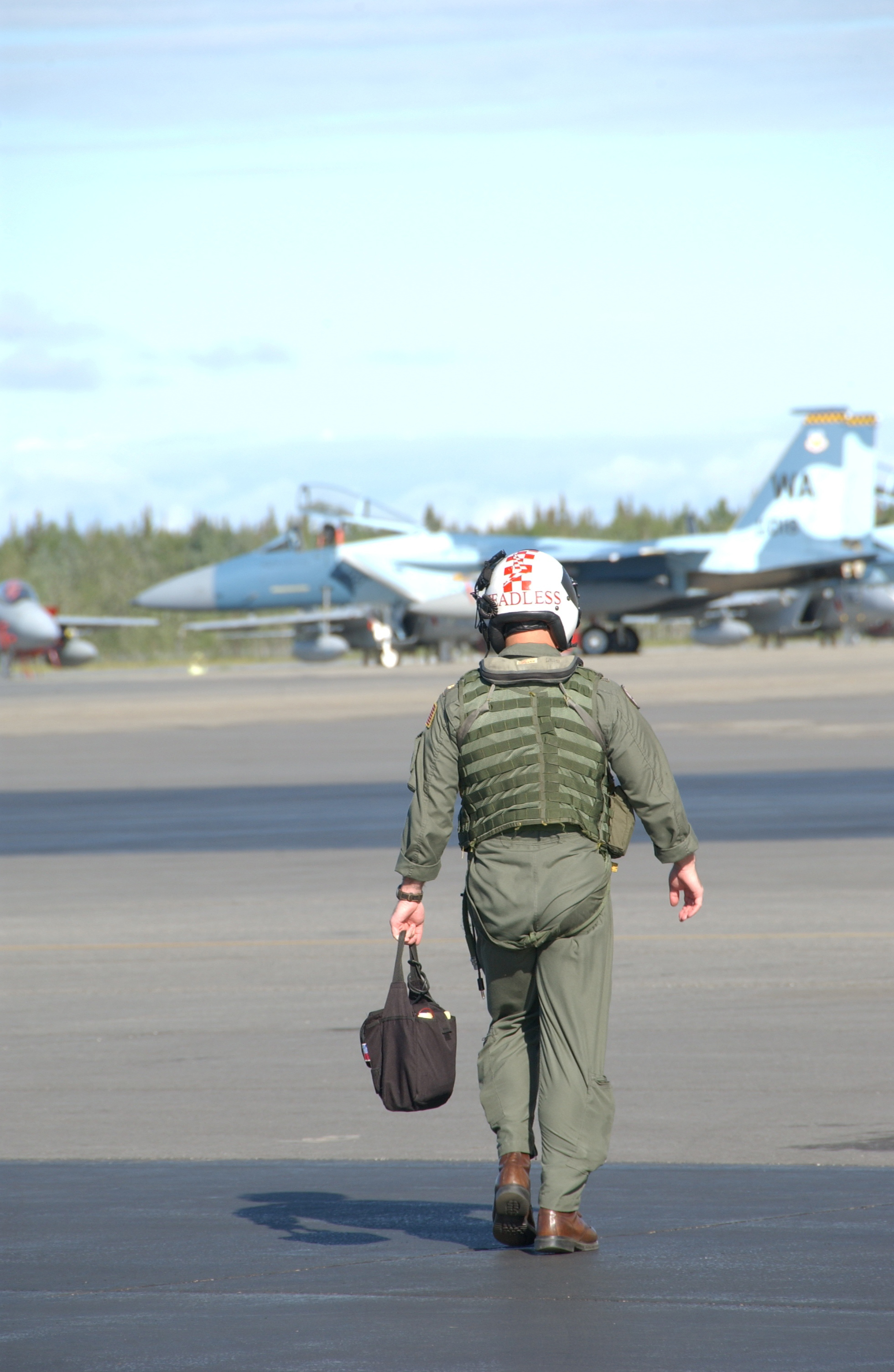 RF-A Flightline > Eielson Air Force Base > Display