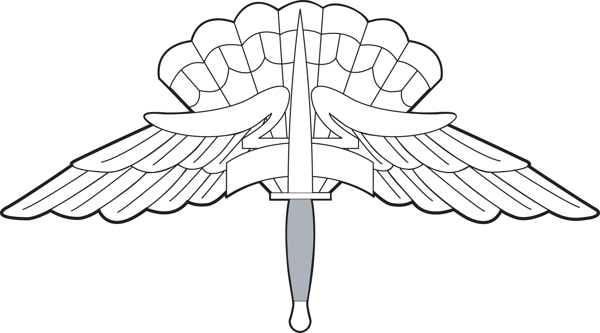 (High Altitude - Low Opening ) HALO Badge