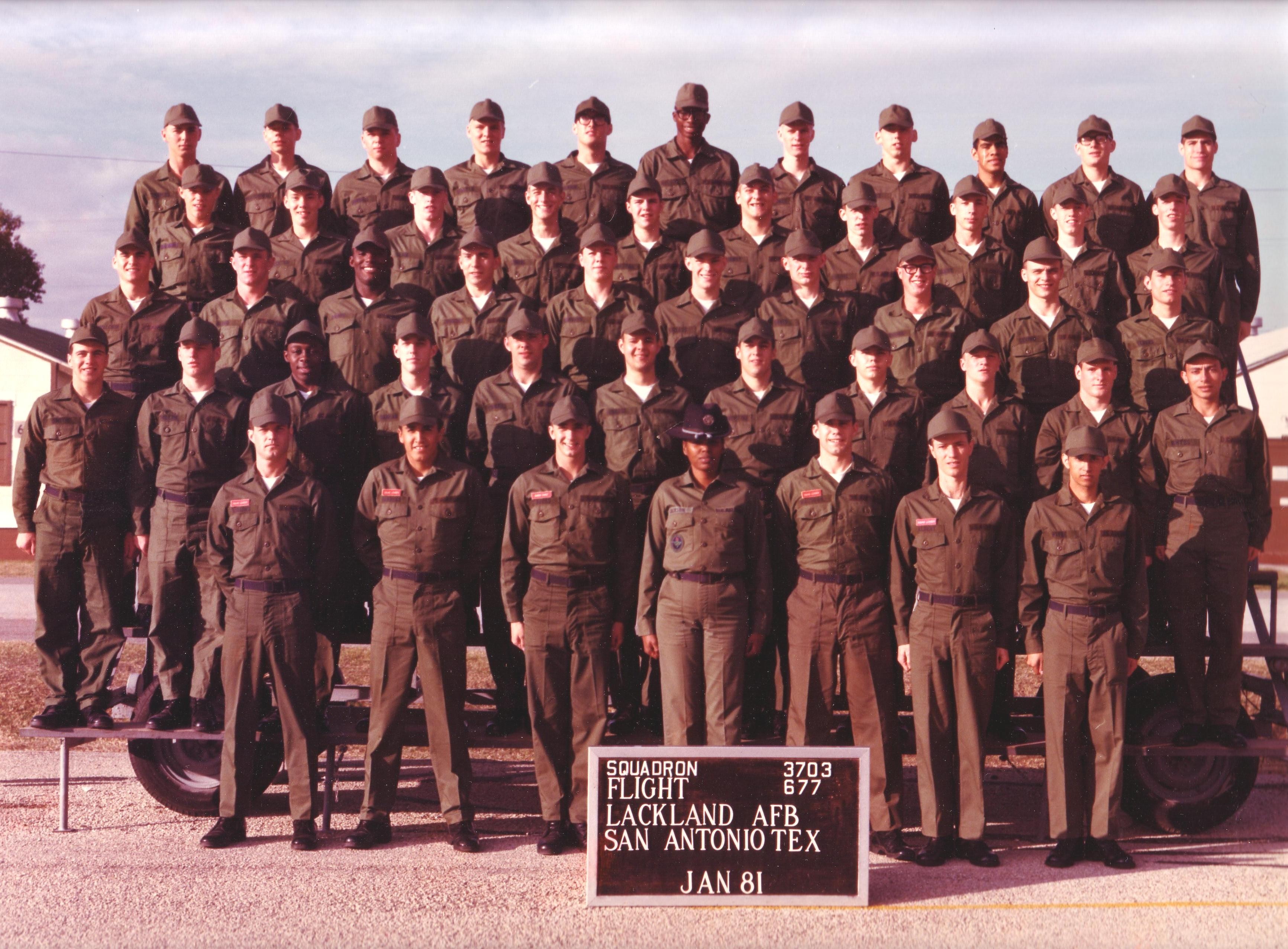 3703 Flt 677 Jan 1981