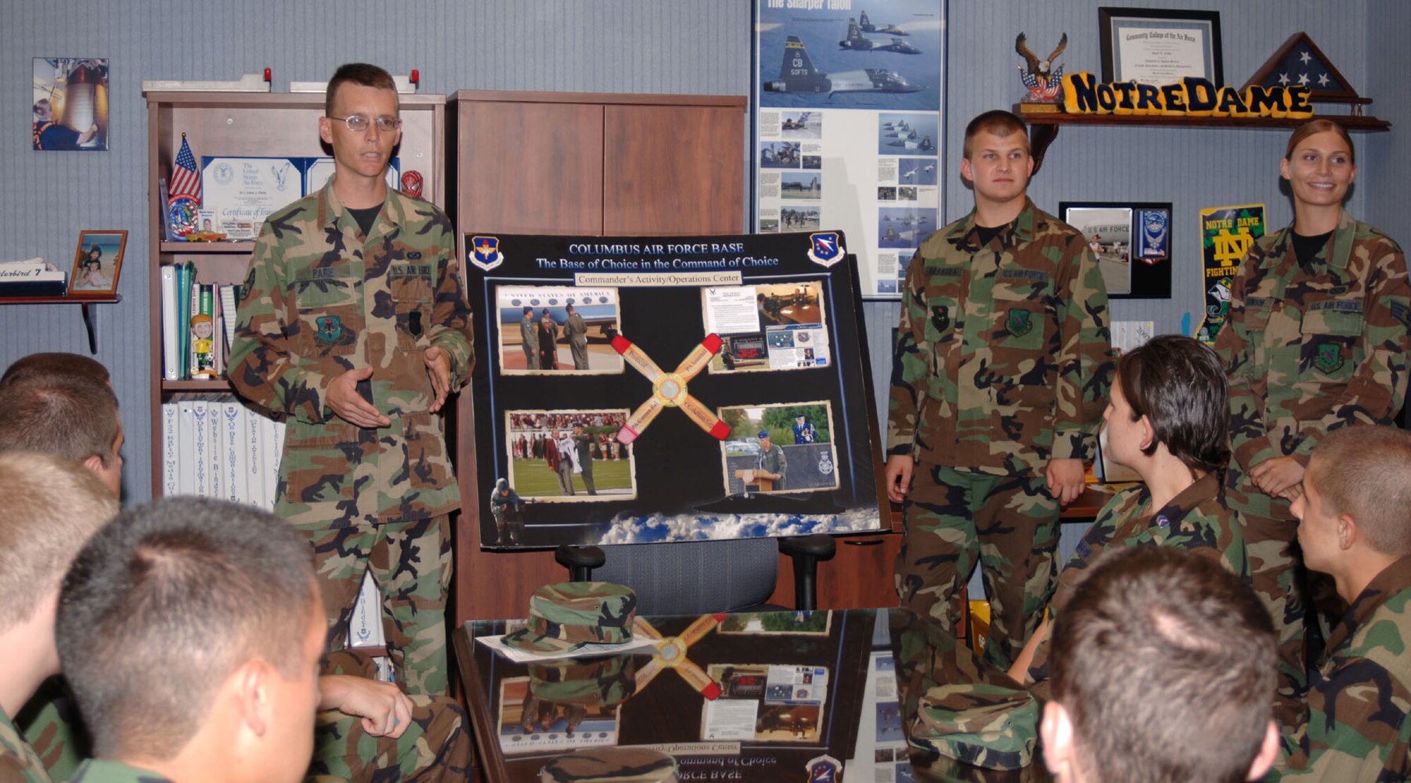 Ops AF cadets visit CAFB > Columbus Air Force Base > Article Display