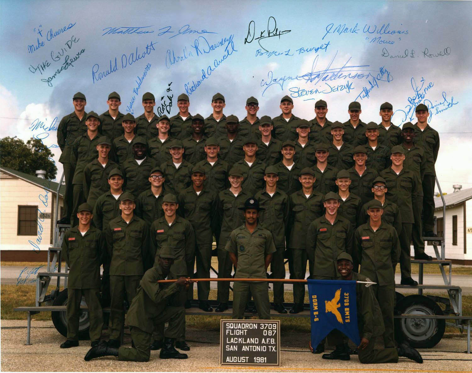 3709 Flt 087 Aug 1981