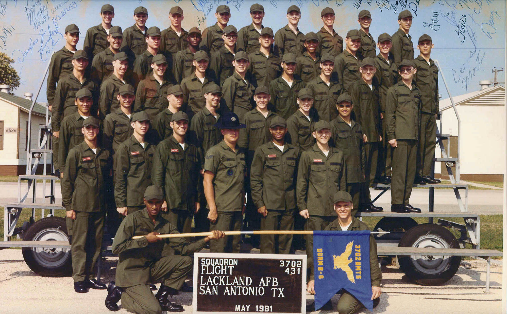 3702 Flt 431 May 1981