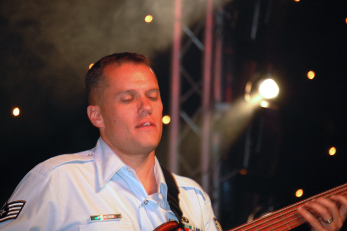 SSgt Mark Frandsen deep in the groove