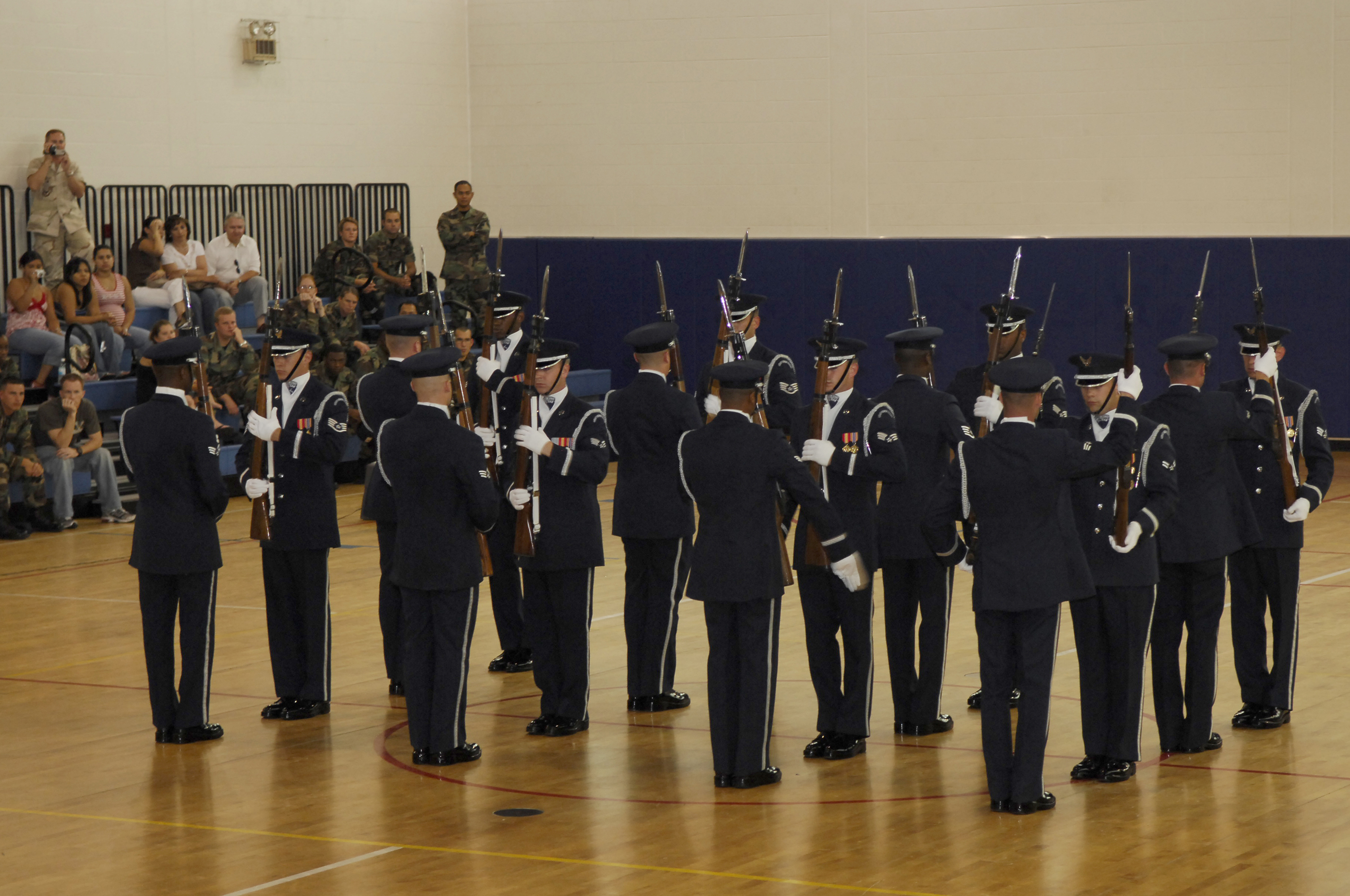 Drill Team takes AF precision international > Air Force Honor Guard ...