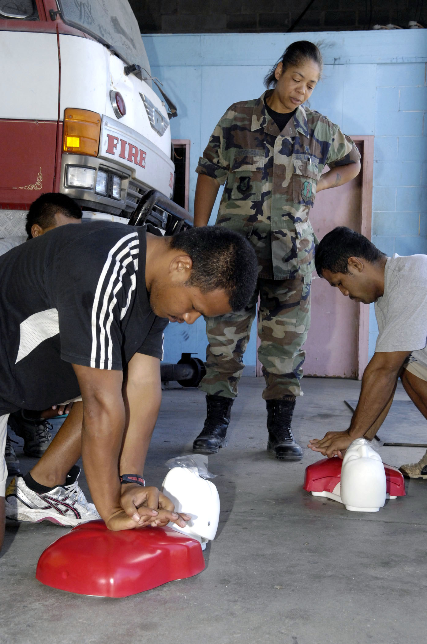 Reservist helps fellow firefighters in Nauru > Air Force > Article Display