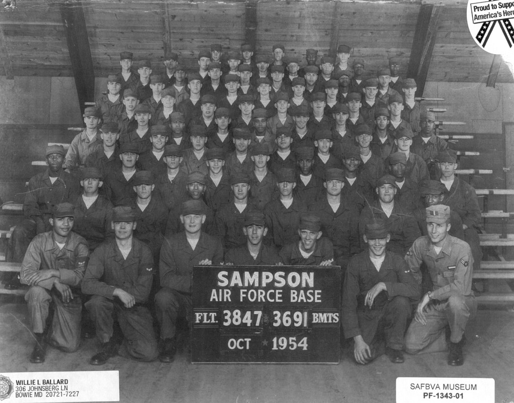 3691 Flt 3847 Oct 1954 Sampson AFB