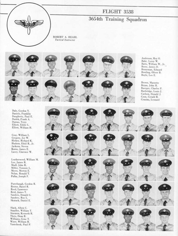 3654 Flt 3538 Oct 1954 Sampson AFB