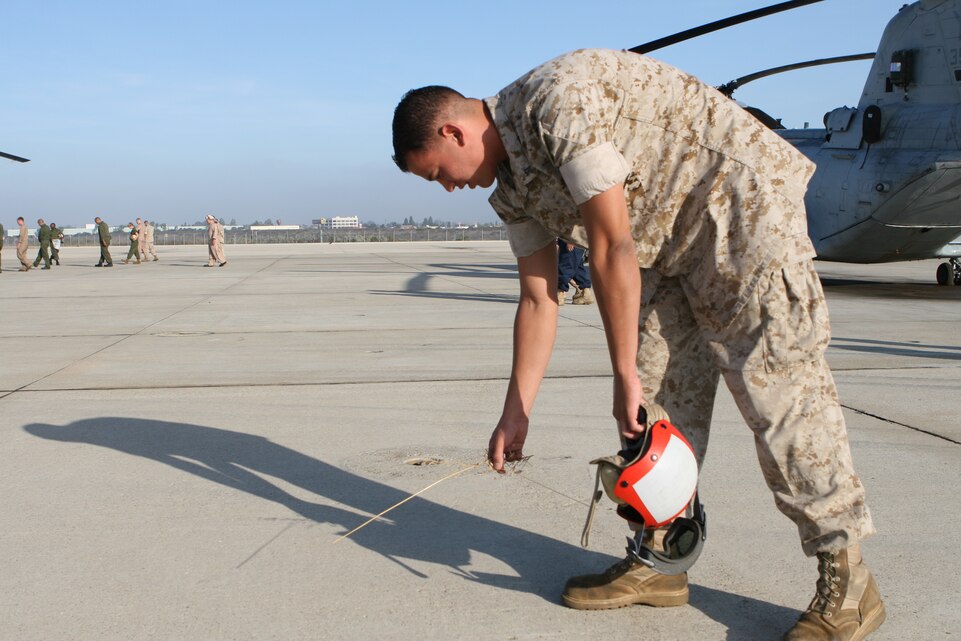 Daily threat on the flight line: foreign object and debris > Marine ...