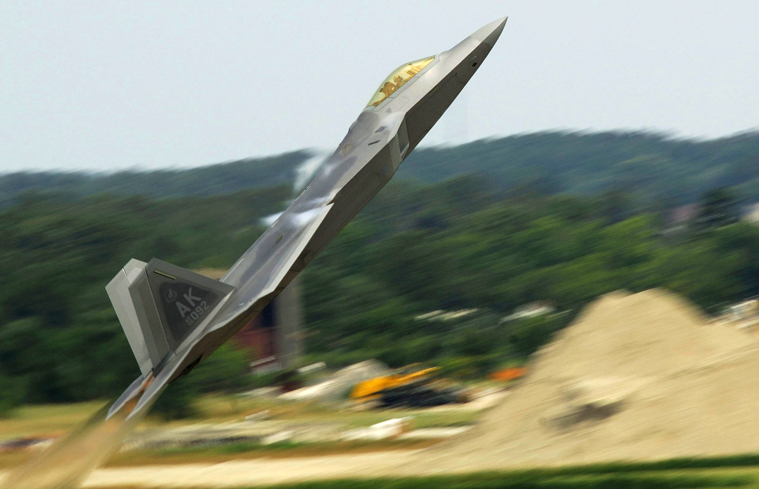 F22 Vertical Take Off