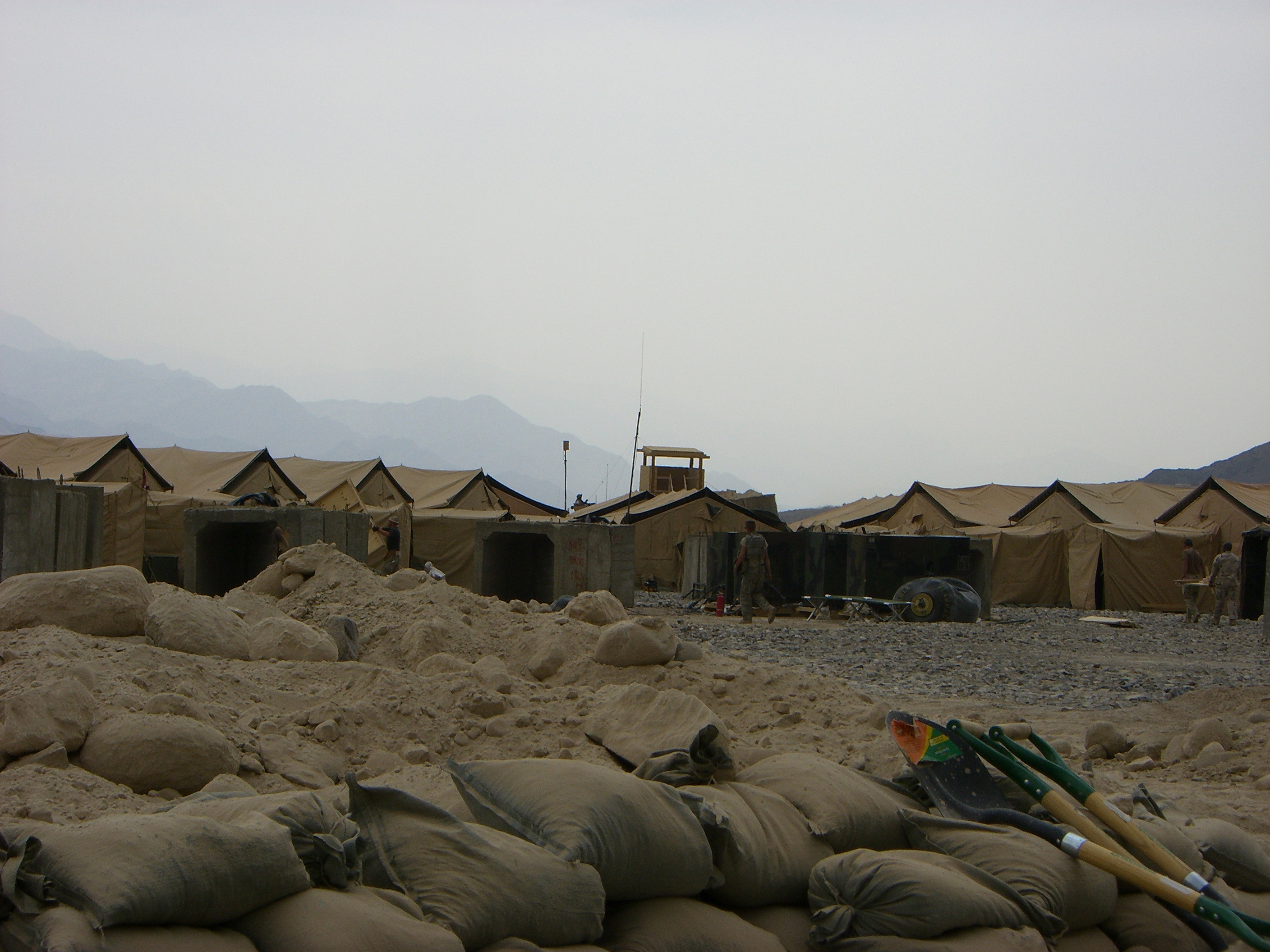 CE members help build base on mountain top > 33rd Fighter Wing ...