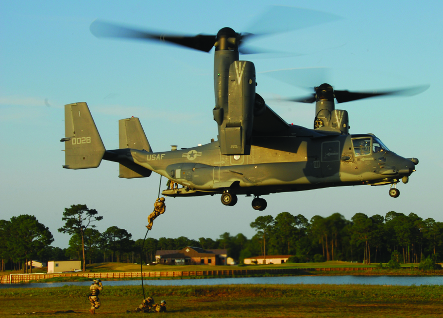 Osprey in action > Air Force Special Operations Command > Article Display