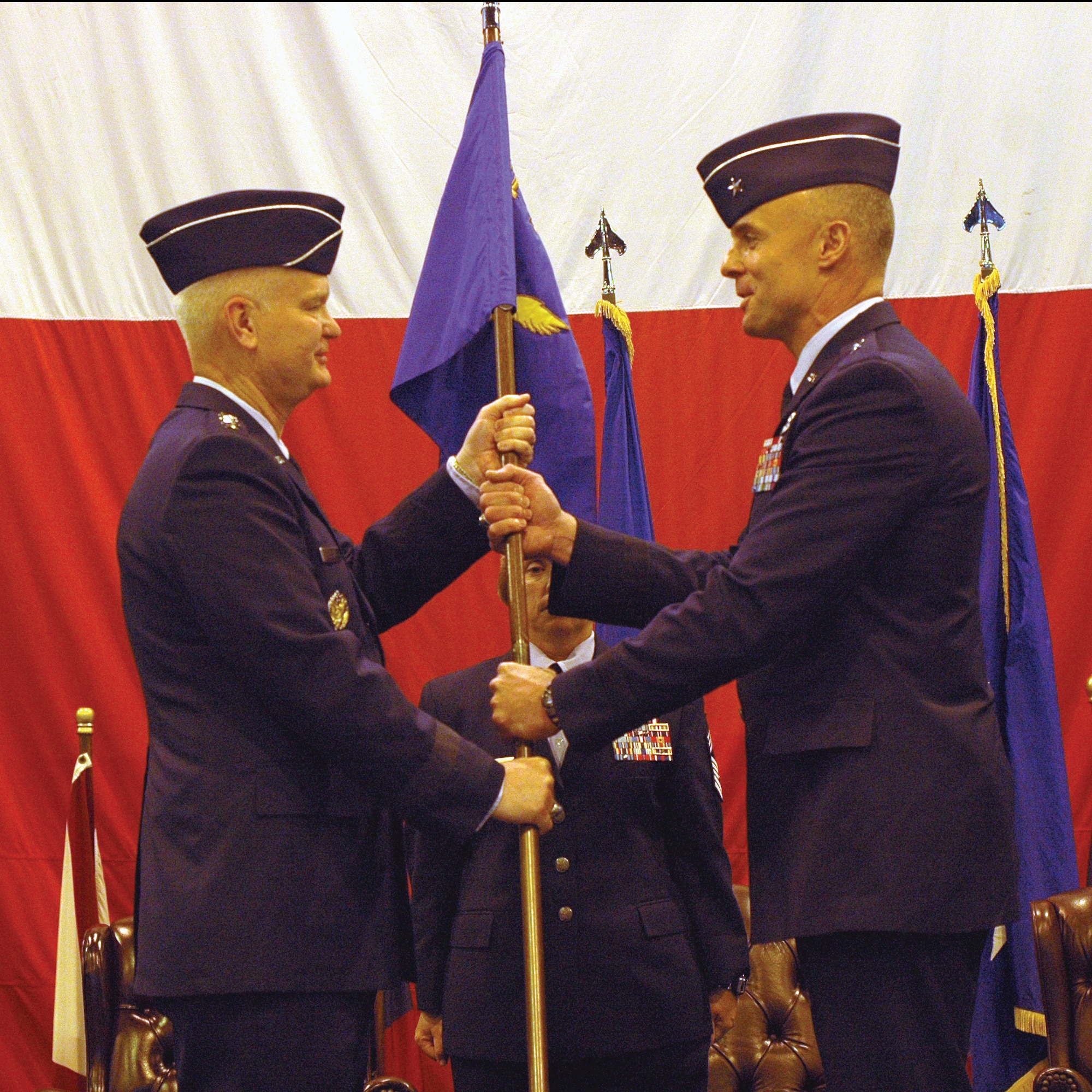 31st FW changes command > Aviano Air Base > Display